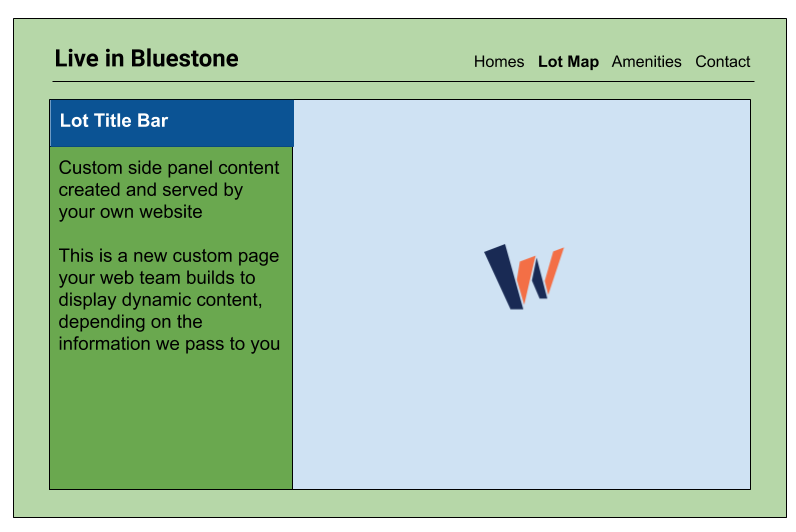 Website Maps: Custom Side Panel – LotWorks Help Center