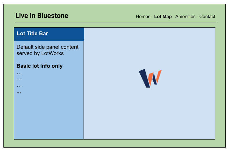 Website Maps: Custom Side Panel – LotWorks Help Center